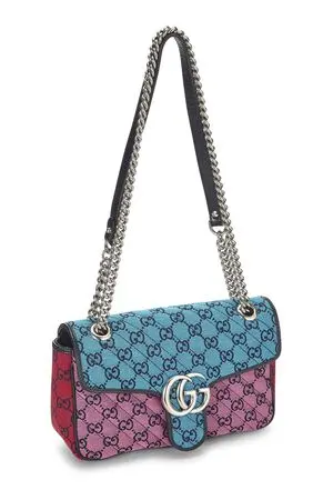 Gucci Original Gg Canvas Marmont Shoulder Bag