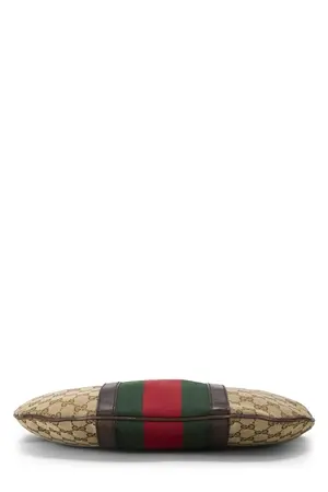 Gucci Original Gg Canvas Web Round Messenger Bag