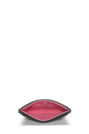 Chanel Quilted Caviar Card Holder - Black