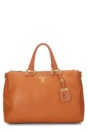 Prada Vitello Daino Convertible Tote