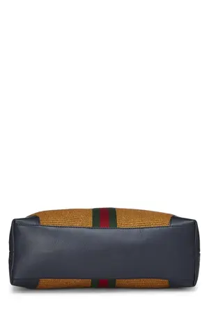 Gucci Straw Ophidia Tote