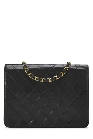 Chanel Quilted Lambskin Turnlock Ex Flap Small Shoulder Bag