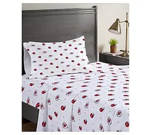 PEGASUS SPORTS Nfl Small X Twin Sheet Set - One-color