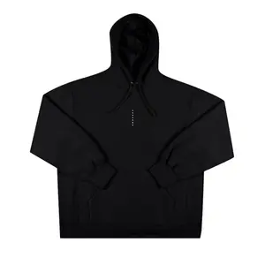 Supreme Micro Logo Hooded Sweatshirt - Black
