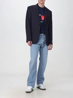 MSGM Cotton T-shirt - Navy