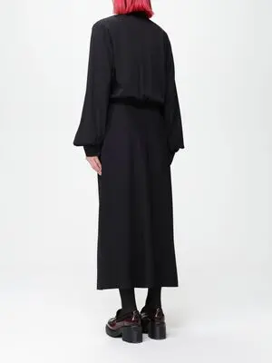 Sportmax Long Sleeve Maxi Dress