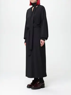Sportmax Long Sleeve Maxi Dress