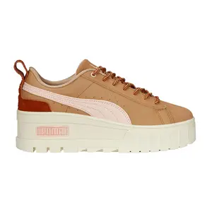 PUMA Mayze Wedge Sneakers - Tan