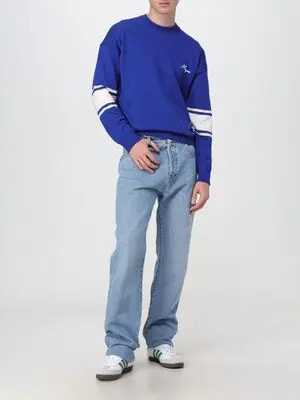 MSGM Sweater In Virgin Wool - Blue