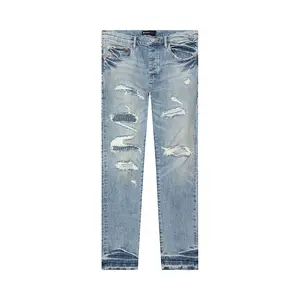 PURPLE BRAND Low Rise Skinny Jeans - Blue
