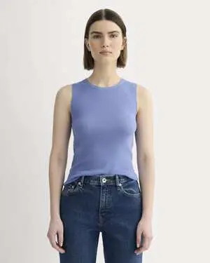Everlane Ultrasoft Merino Tank Top - Bluebell
