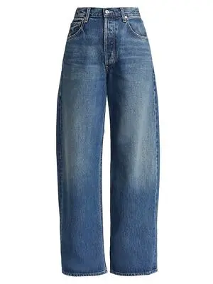 Citizens Of Humanity Women's Ayla Denim Baggy Mid-Rise Jeans - Brielle  - Brielle