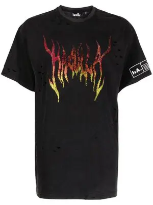 HACULLA. Logo-print Cotton T-shirt