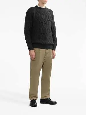 Comme Des Garçons Chunky-knit Crew-neck Jumper