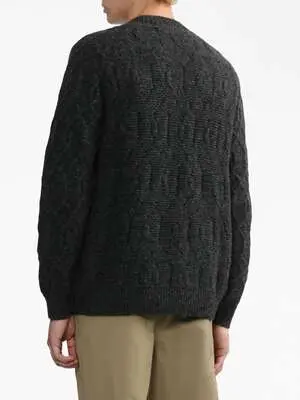 Comme Des Garçons Chunky-knit Crew-neck Jumper