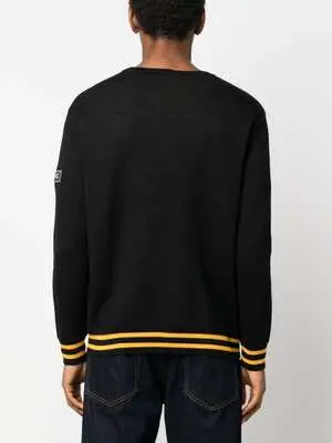 Iceberg Cartoon-print Crew-neck Jumper