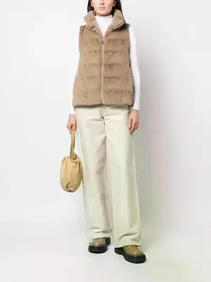 Herno Quilted Zip-up Gilet