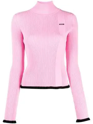 Msgm Ribbed Sweaters For Women