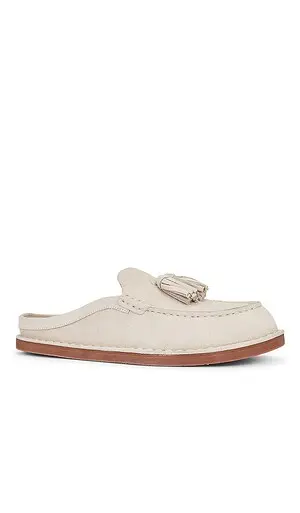 Jeffrey Campbell Work At Home Slides In Ivory
