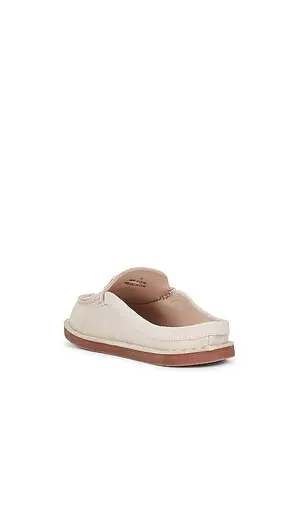 Jeffrey Campbell Work At Home Slides In Ivory