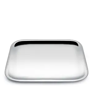 NAMBE 12 Square Platter/charger Plate - Silver