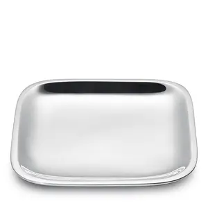 NAMBE 6 Square Accent Tray - Silver