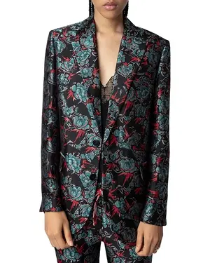 Zadig&Voltaire Vegy Jacquard Blazer - Noir