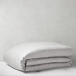 HUDSON PARK COLLECTION Palermo Duvet Cover, Full/queen Exclusive - Silver