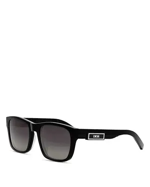 Dior Geometric Sunglasses - Black/gray Gradient
