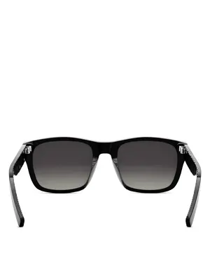 Dior Geometric Sunglasses - Black/gray Gradient