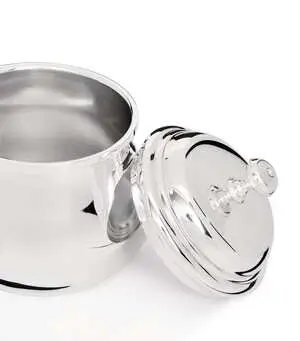 Christofle Plated Albi Individual Sugar Bowl