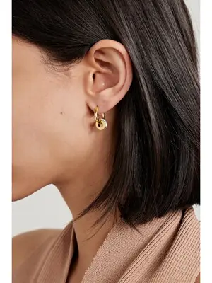 FOUNDRAE Wholeness Heart Beat Single Hoop Earring