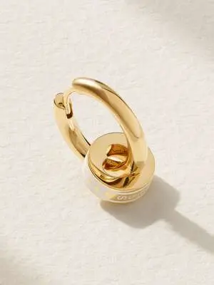 FOUNDRAE Wholeness Heart Beat Single Hoop Earring