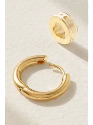 FOUNDRAE Wholeness Heart Beat Single Hoop Earring