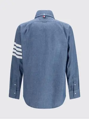 Thom Browne Cotton Shirt - Blue