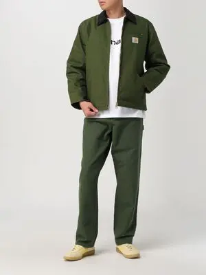 Carhartt Work In Progress Detroit Organic Cotton Shirt Jacket With Velvet Collar