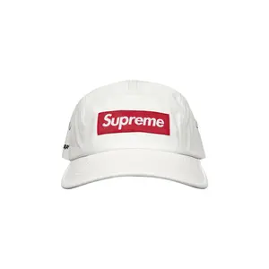 Supreme Coated Cordura Camp Cap - White