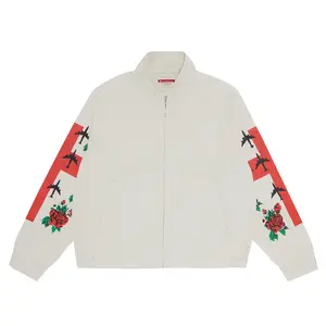 Supreme Destruction Of Purity Harrington Jacket White