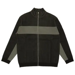 Supreme Ribbed Zip-up Sweater