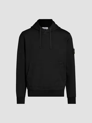 Stone Island Core Fleece Hoodie - Black
