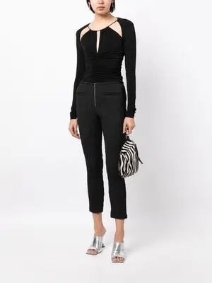 Isabel Marant Étoile Pernel Cropped Trousers - Black