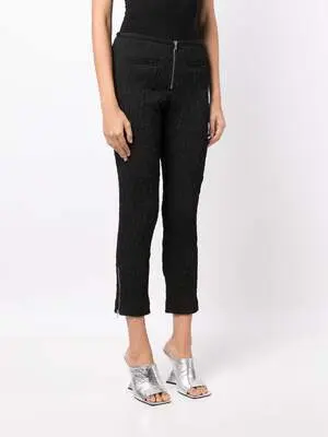 Isabel Marant Étoile Pernel Cropped Trousers - Black