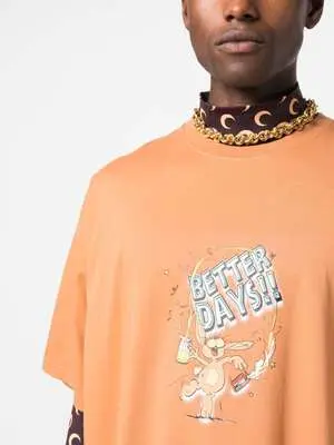 Martine Rose Better Days-print Cotton T-shirt