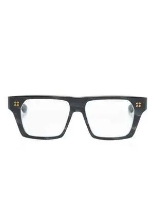 Dita Venzyn Square-frame Glasses - Black
