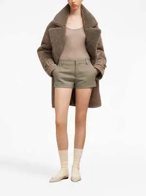 Ami Tailored-cut Wool Shorts