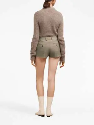 Ami Tailored-cut Wool Shorts