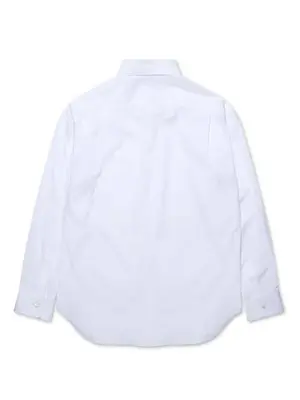 Comme Des Garçons X Lacoste Logo-patch Cotton Shirt