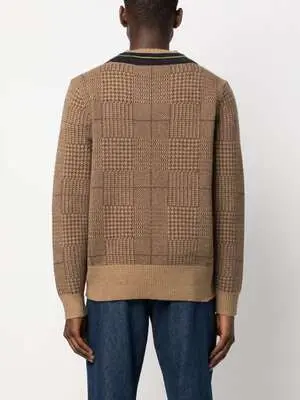 Polo Ralph Lauren Glen Plaid Check-pattern Wool Jumper