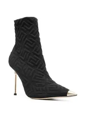 Elisabetta Franchi 140mm Monogram-quilted Boots