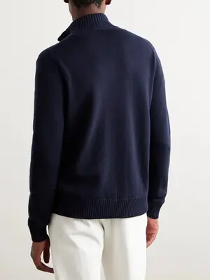Loro Piana Cashmere Zip-up Sweater